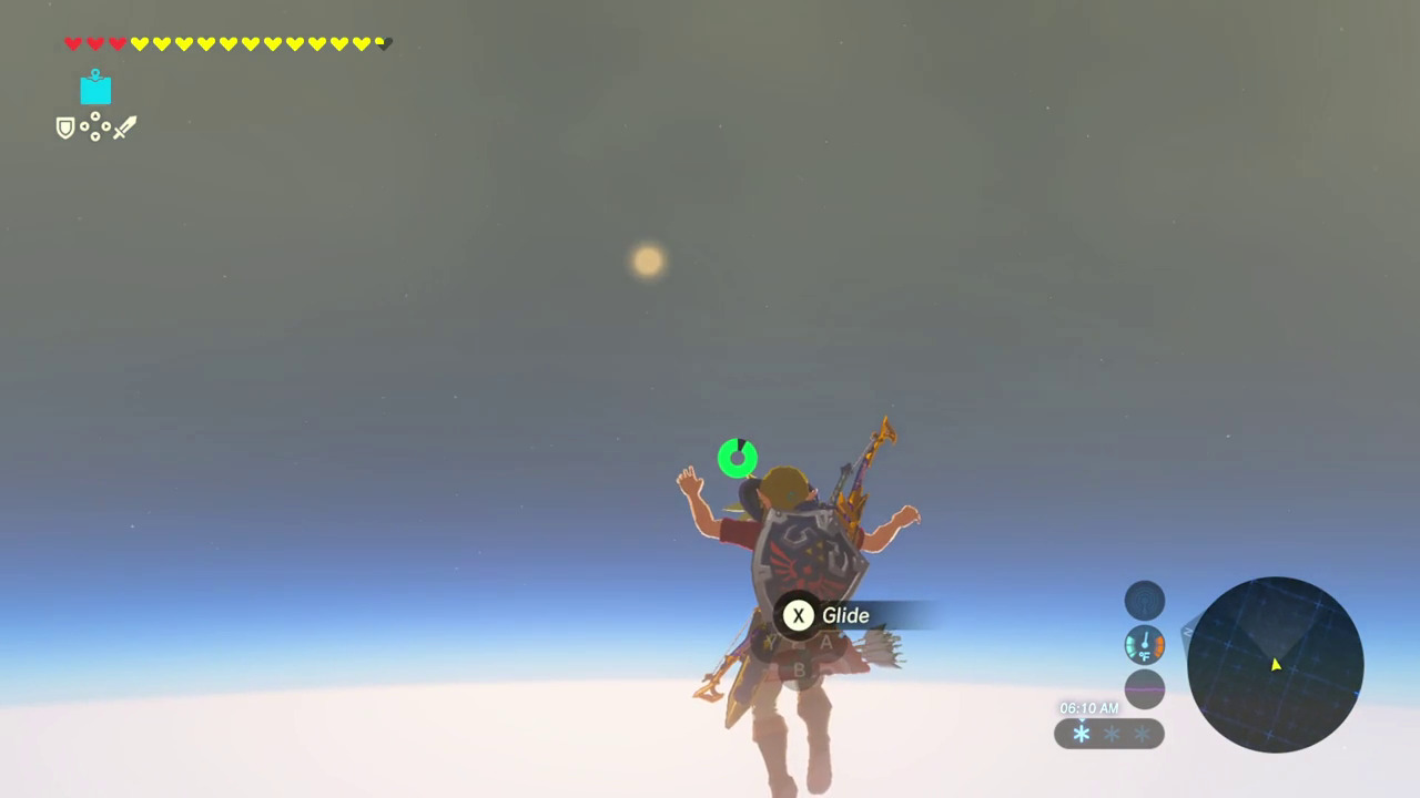 Zelda Breath Of The Wild Jogador Chega Ao Espaço No Jogo Npc Games